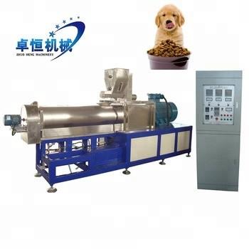 China Automatische droge dierlijke vis, huisdiervoedsel, snack, pellet, extruder, extrudermachine Te koop
