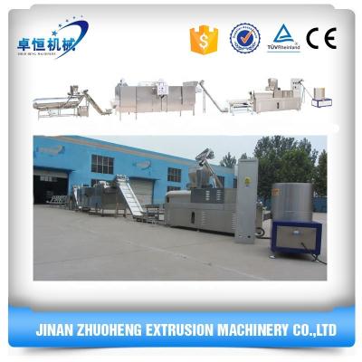 Cina Linea di lavorazione di macchine per estrusori di alimenti per animali domestici di piccola e media capacità in acciaio inossidabile personalizzata in vendita