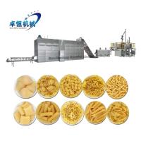 China accuracy Multi-Function Spiral Surface Macaroni Pasta Making Machine Production Line for sale
