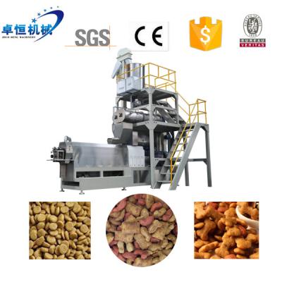 Cina Linea di produzione completa controllata automaticamente da PLC per la macchina di lavorazione dei cibi per cani secchi in vendita