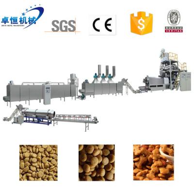 Cina Linea di produzione completa controllata automaticamente da PLC per la macchina di lavorazione dei cibi per cani secchi in vendita