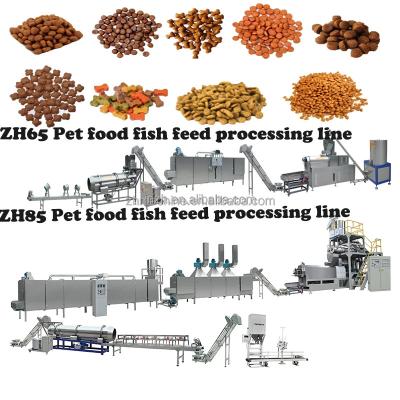China Machine voor het maken van huisdierenvoer voor automatische productie van droog hondenvoer in een productie-installatie Te koop