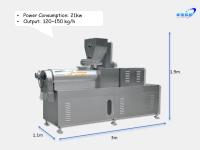 China Advanced Compact Fish Feed Making Machine for Space-Saving Operations for sale