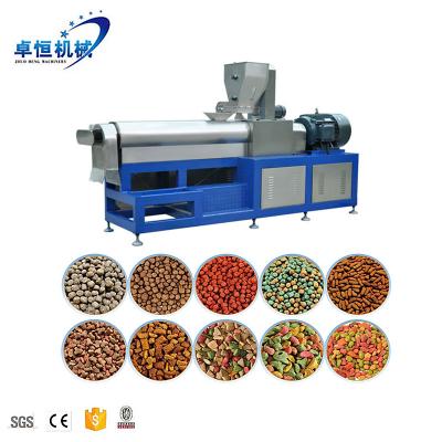 China Floating Fish Food Production Line/ Shrimp Feed Making Machine voor de verwerking van diervoeders Te koop
