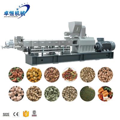 China Eenvoudige werking Floating Fish Feed Pellet Making Machine met schroefkerncomponenten Te koop