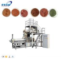 China Simple Operation Floating Fish Feed Pellet Making Machine with Screw Core Components for sale