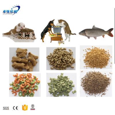 China Eenvoudige werking Floating Fish Feed Pellet Making Machine met schroefkerncomponenten Te koop