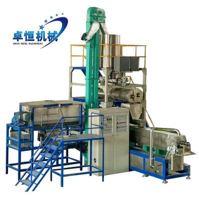 China Floating Fish Feed Pellet Machine voor twee-schroef extrusieverwerking Type en output Te koop