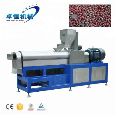 China Máquina de pellets flutuantes para alimentação de peixes para processamento por extrusão de dois parafusos Tipo e saída à venda