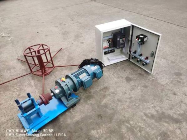 Quality Titanium Boron Wire Feeder Rotary Knob Control Wire Feeding Machine For Aluminum Melting Production Line for sale