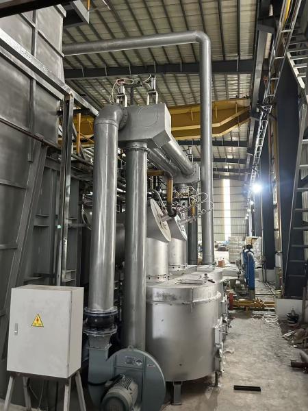 Quality Stable Regenerative Burner System 20 Tons Aluminum Melting Furnace Burner for sale