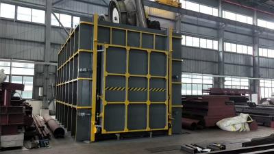 China 15T homogenizing furnace with standard configuration (including heating chamber, cooling chamber, and charging cart) for sale