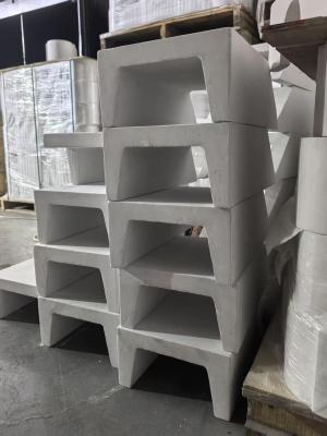 China Non-Stick Launder Aluminum Liquid Flow Runner for Aluminum Billet Casting for sale