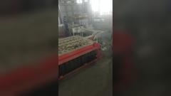 Aluminum liquid flow to the billet casting table