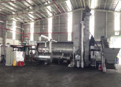 Cina continuous waste tyres pyrolysis machine in vendita
