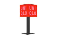 China Customized Indoor 3D Dynamic LED Cube Display High Resolution for sale