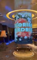 China Indoor Soft Module Screen High-definition Flexible Half Sphere LED Display for sale