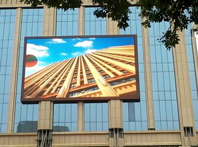 Cina Full Color P10 Outdoor LED Panel Waterproof Module 28kg Panel Weight 320mm*160mm in vendita