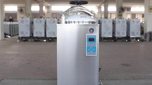Quality China Vertical Autoclave 50L 75L Drying Function Sterilizer Autoclave with for sale