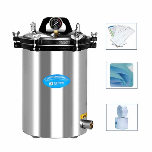 Quality Customized Logo Mushroom Canning Equipment Autoclave Class B 24L Dental Steam Sterilizer for sale