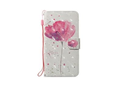 Cina Cassa rosa del cuoio dell'unità di elaborazione di vibrazione della ragazza per IPhone X, caso magnetico impermeabile di Iphone in vendita