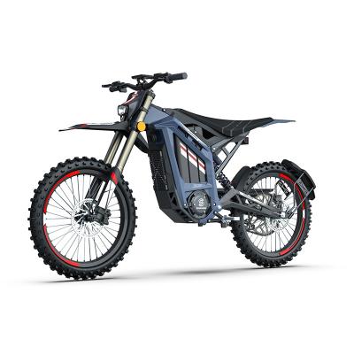 Cina Off Road Electric Bike 6000w 40ah High Power Motorcycle per adulti 21 velocità freno a disco in vendita