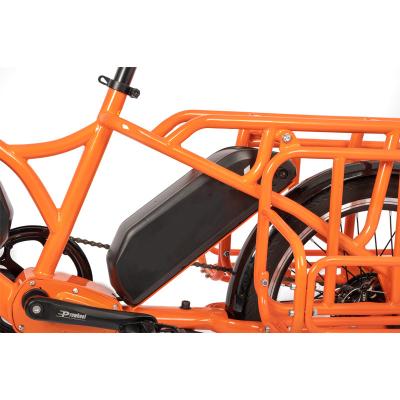 Cina Bicicleta elettrica di carico per la famiglia con ruote da 20 pollici, autonomia di 80 km e due batterie da 36V 13AH in vendita