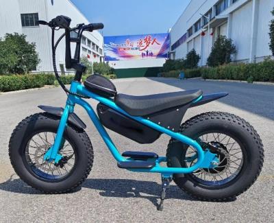 Cina Bicicletta elettrica per bambini da 16 pollici, con pneumatici grassi e batteria a tubo. in vendita
