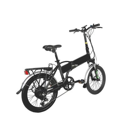 Cina Bicicleta elettrica a sospensione anteriore Bicicleta elettrica pieghevole in lega di alluminio 250W 36V Ebike in vendita
