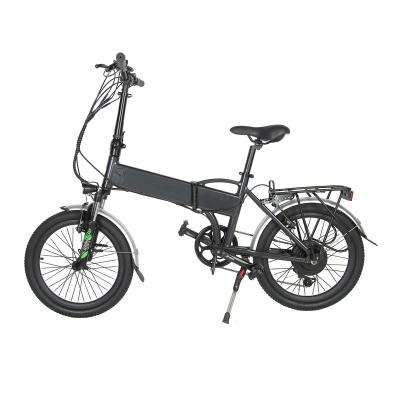 Cina Bicicleta elettrica a sospensione anteriore Bicicleta elettrica pieghevole in lega di alluminio 250W 36V Ebike in vendita