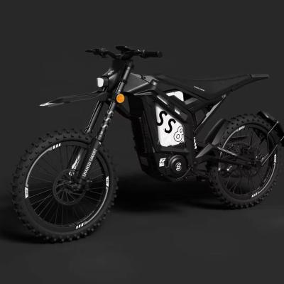 中国 19インチサイズの車輪と高速で手頃な価格の72v40Ahの電気オフロードバイク 販売のため