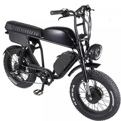 Cina Bicicletta elettrica per adulti doppia sospensione E Bike Max velocità 30-50Km/h Rango per potenza 60 km in vendita