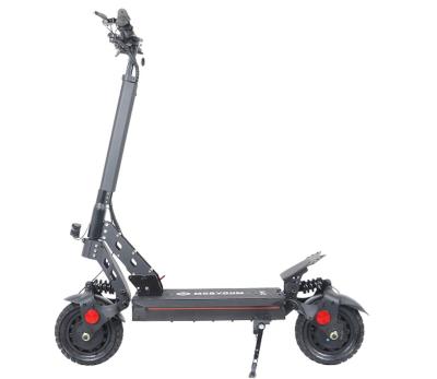 China 60V 1000W eenzijdige opvouwbare elektrische scooter met volledig schokbestendig frame Te koop