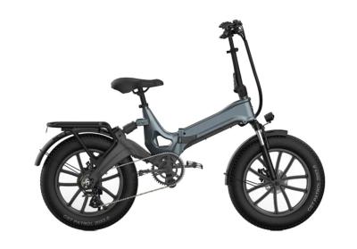 China end Folding Electric Bike with SHIMANO 7 Gears Speed and F R Mechanical Disc Brake for sale