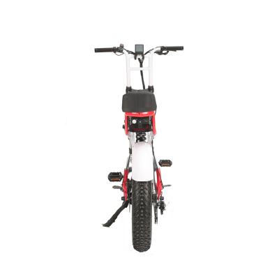 Cina Display LCD Motocicletta elettrica retrò con doppi motori da 750W e capacità di lungo raggio in vendita