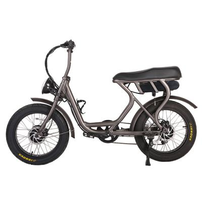 Cina Freno a disco 48v1000w Bicicletta elettrica City Design Bicicletta elettrica grassa per adulti Batteria15ah/20ah in vendita