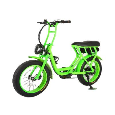 Cina Freno a disco 48v1000w Bicicletta elettrica City Design Bicicletta elettrica grassa per adulti Batteria15ah/20ah in vendita