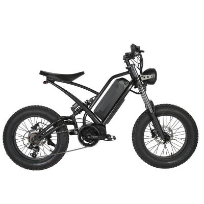 中国 48v 750w ミッドドライブモーターEバイク アルミ合金フレームと22.5 Ahバッテリー容量 販売のため