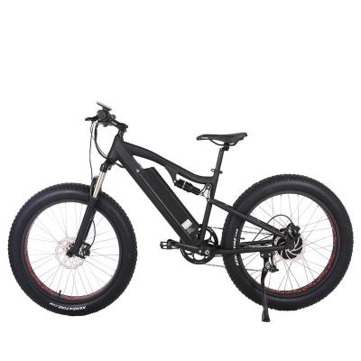 Cina 48V elettrico gomma grassa mountain bike 7 velocità E bicicletta 500w 750w 1000w Alluminio Legatura telaio in vendita