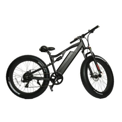 Cina 48V elettrico gomma grassa mountain bike 7 velocità E bicicletta 500w 750w 1000w Alluminio Legatura telaio in vendita