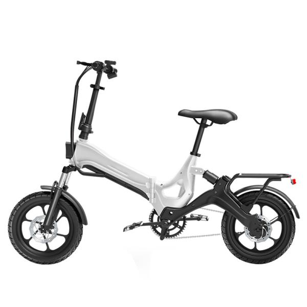 Quality Rear Hub Motor Magnesium Alloy Frame Electric Folding Bike for EFB02 OEM for sale