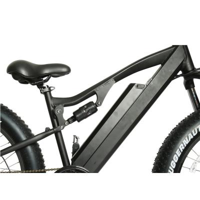 Cina 48V elettrico gomma grassa mountain bike 7 velocità E bicicletta 500w 750w 1000w Alluminio Legatura telaio in vendita