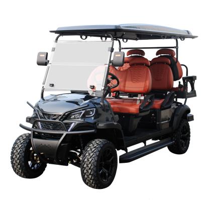 Китай OEM поставка 48V электрическая тележка для гольфа Максимальная скорость 30-50 км / ч продается