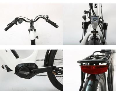 Cina Cornice in lega di alluminio 7 velocità 36V batteria al litio Bici elettrica per le donne città di pendolarismo in vendita