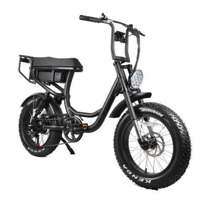 Cina 1000w Bafang Motor Bicicletta elettrica pneumatico Fat Boy Beach Cruiser e Bike per due posti in vendita