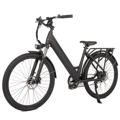 China Desenho personalizado de bicicleta elétrica 700C City Ebike com Shimano 7 velocidades incluídas à venda