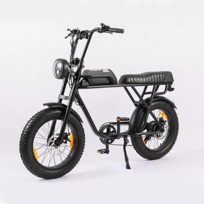 China Fast Speed 20 Inch Fatbike V8 Type Electric Mountain Bike with Pedal Assist System for sale