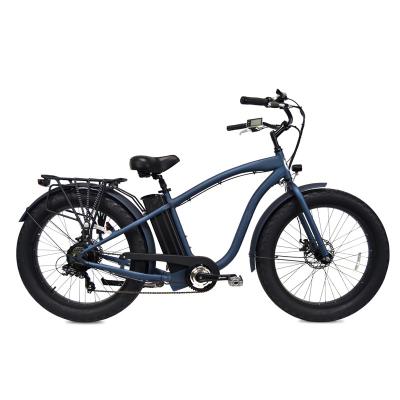 China High Torque Electric Fat Tire Ebike com 7 velocidades e bateria opcional de 48V 13Ah à venda