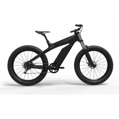 Cina Freno a disco Bicicletta da montagna idraulica elettrica E MTB Fibra di carbonio Pneumatici a grassi fuoristrada in vendita