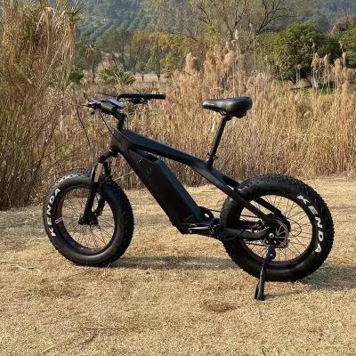 Cina Freno a disco Bicicletta da montagna idraulica elettrica E MTB Fibra di carbonio Pneumatici a grassi fuoristrada in vendita